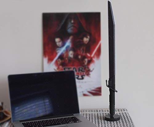 Robe Factory Star Wars The Mandalorian Darksaber 24-Inch LED Desk Light Lamp