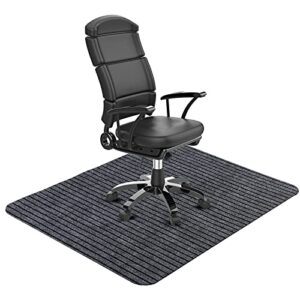 Office Chair Mat for Hardwood Floor and Tile Floor, Anti-Slip, Non-Curve, Non-Toxic Desk Chair Mats for Rolling Chair, Computer Chair Mat for Gaming 0.16" Thick 35" X 47" Rectangle