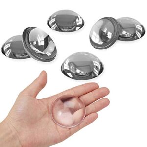 neptten door stopper wall protector. 6 pack. refrigerator door, knobs protective guard. reusable clear silicone door knob protector. door knob wall shield. self adhesive door bumper. rubber door stop