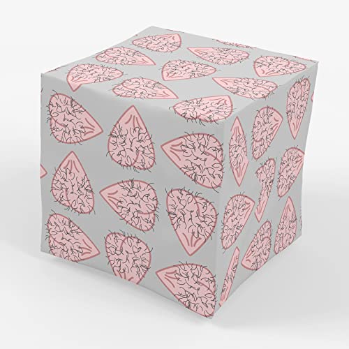 Stesha Party Adult Wrapping Paper for Valentines Day, Birthday, Anniversary, Holiday, Gag Gift - Folded Flat 30 x 20 Inch (3 Sheets)