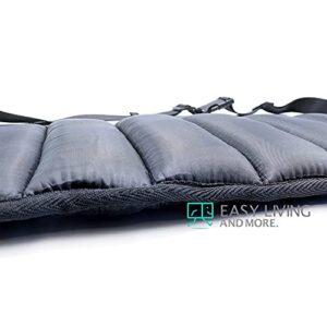 My EZ Fly | Premium Airplane Foot Rest Hammock with Memory Foam and Stable Base | Comfortable Foot Rest for Under Desk at Work Or Travel | Must-Have Travel Accessories | Airplane Footrest