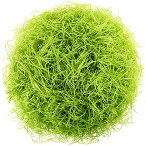 zonon 10.6 oz/ 300 g easter basket grass filler paper easter basket stuffing grass bulk shredded tissue easter grass gift filler for easter egg basket stuffer party supplies diy candy package (green)