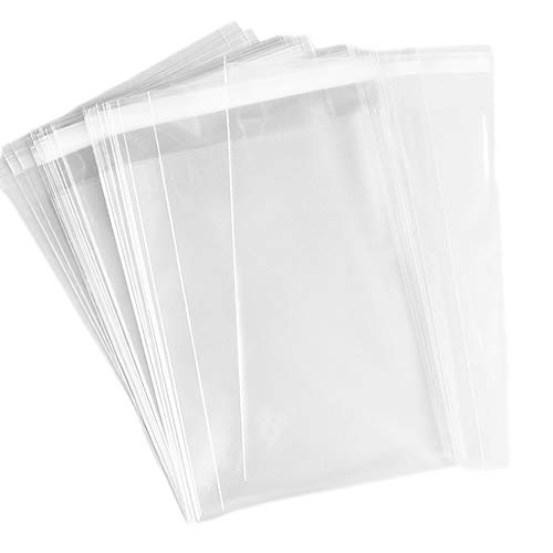 200 PCS 4 x 6 Inch Clear Cellophane Cello Bags,Thick 1.5-Mil Poly Bag-Fits 4X6 Prints Photos Cards Candy Treats Bakery Cookie