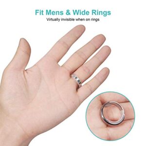 Invisible Ring Size Adjuster for Loose Rings Ring Adjuster Fit Any Rings, Assorted Sizes of Ring Sizer