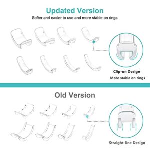 Invisible Ring Size Adjuster for Loose Rings Ring Adjuster Fit Any Rings, Assorted Sizes of Ring Sizer