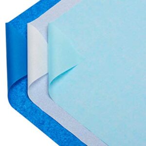 American Greetings Bulk Blue and White Tissue Paper for Birthdays, Easter, Mother's Day, Father's Day, Graduation and All Occasions (125-Sheets)