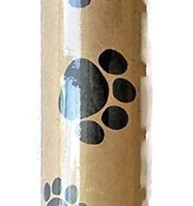 Voila Paw Prints 30 inch x 8 foot Continuous Wrapping Paper Roll