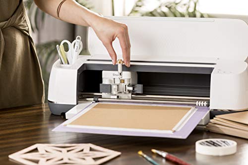 Cricut Knife Blade and Drive Housing, Hard and Durable Cutting Blade, Cuts Wood, Leather, Chipboard & More, Create Puzzles, Models, Leather Goods, Compatible with Cricut Maker Cutting Machine