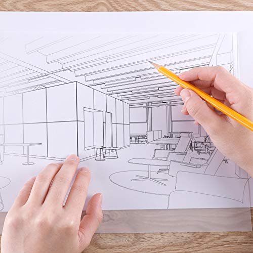 Bachmore 9”x12” Artist’s Tracing Paper Pad, 75 Sheets – Translucent Tracing Paper for Pencil, Marker and Ink - Trace Images, Sketch, Preliminary Drawing, Overlays 32 LB / 50 GSM