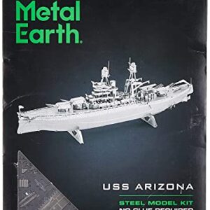 Fascinations Metal Earth 3D Laser Cut Model Military USS Arizona Ship