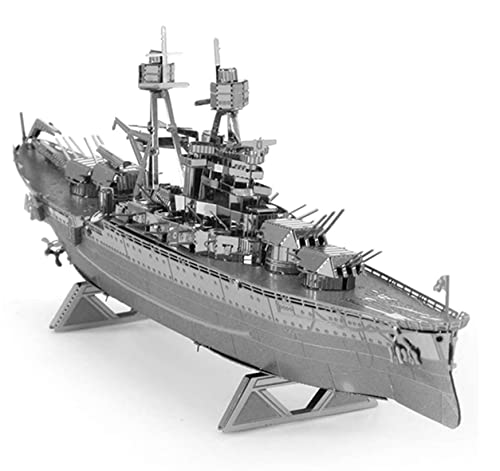 Fascinations Metal Earth 3D Laser Cut Model Military USS Arizona Ship