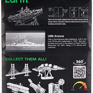 Fascinations Metal Earth 3D Laser Cut Model Military USS Arizona Ship