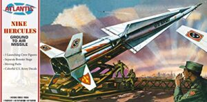 atlantis nike hercules missile plastic model kit made in the usa 1/40 scale