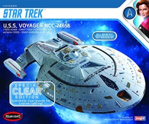 star trek u.s.s. voyager clear edition