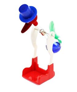 c&h solutions drinking bird,nostalgic drinking bird (blue)