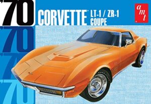 amt 1970 chevy corvette coupe 1:25 scale model kit