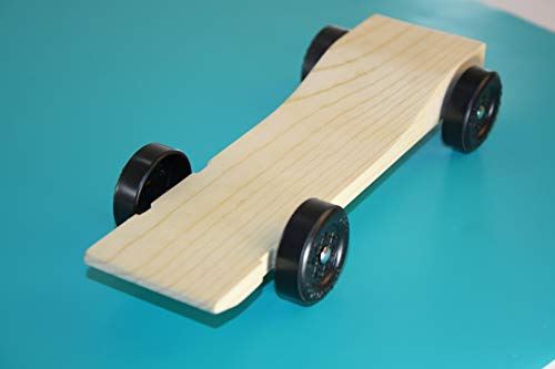 Derby Dust Car Kit Fast Speed Complete Ready to Assemble for Pine Wood Car Derby -Physics Lecture