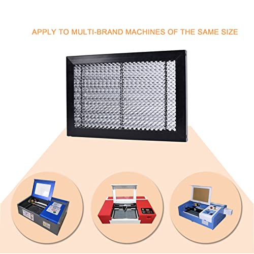 XLNT Laser Honeycomb Working Table Panel Board Platform use for CO2 Laser Engraving Machine. (11.81" × 7.87" × 0.87)