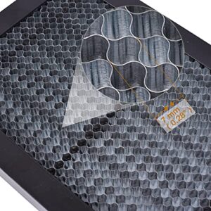 XLNT Laser Honeycomb Working Table Panel Board Platform use for CO2 Laser Engraving Machine. (11.81" × 7.87" × 0.87)