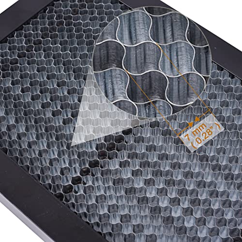 XLNT Laser Honeycomb Working Table Panel Board Platform use for CO2 Laser Engraving Machine. (11.81" × 7.87" × 0.87)