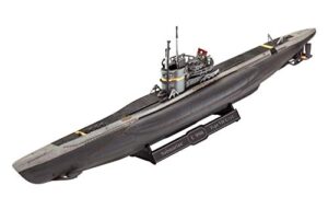 revell rv05154 05154 5154 german submarine type vii c/41 1: 350 plastic model kit, various