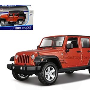 MAISTO 1:24 W/B - SPECIAL EDITION TRUCKS - 2015 JEEP WRANGLER UNLIMITED 31268OR