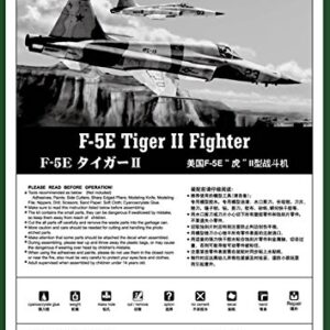 Hobby Boss F-5E Tiger II Fighter Airplane Model Building Kit