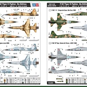 Hobby Boss F-5E Tiger II Fighter Airplane Model Building Kit