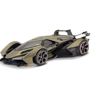 Maisto Diecast Cars Lambo V12 Vision Gran Turismo Matt Green Metallic 118 Diecast Model Car by Maisto (31454grn)