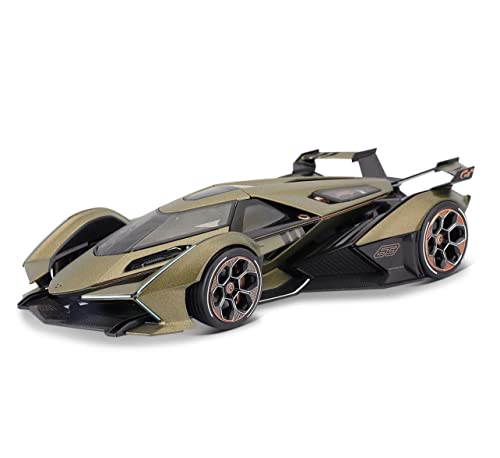 Maisto Diecast Cars Lambo V12 Vision Gran Turismo Matt Green Metallic 118 Diecast Model Car by Maisto (31454grn)