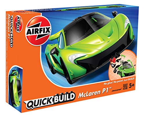 Airfix Quickbuild McLaren P1 Green Snap Together Plastic Model Kit J6021