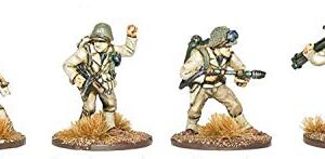 Bolt Action Rangers Lead The Way! US Rangers 1:56 WWII Military Wargaming Figures Plastic Model Kit