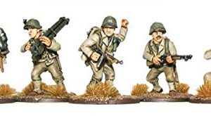 Bolt Action Rangers Lead The Way! US Rangers 1:56 WWII Military Wargaming Figures Plastic Model Kit