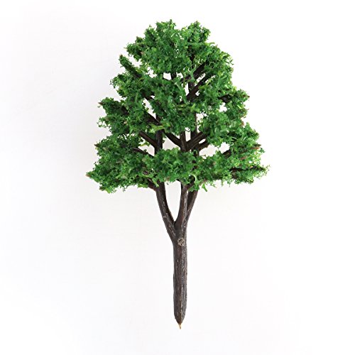 NUOLUX 20pcs Model Trees Landscape 1:150 7.5cm Model Train Scenery Landscape N Scale