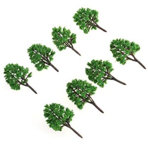 NUOLUX 20pcs Model Trees Landscape 1:150 7.5cm Model Train Scenery Landscape N Scale