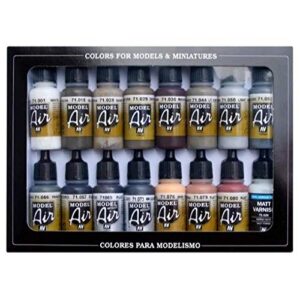 vallejo weathering model air paint, 17ml