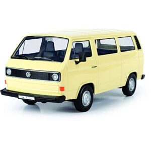 vw type 2 (t3) van beige timeless legends series 1/24 diecast model car by motormax 79376