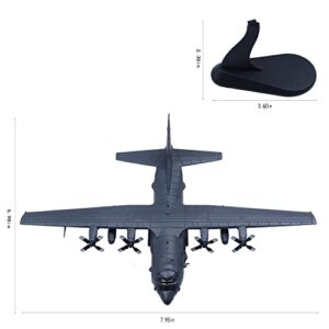 Udnorbay Lockheed AC-130 Air Gunship Airplane Model 1/200 Military Aircraft Diecast Models 01