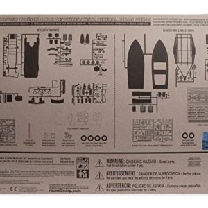 AMT Aqua Rod Race Team 1975 Chevy Van, Race Boat & Trailer 1:25 Scale Model Kit