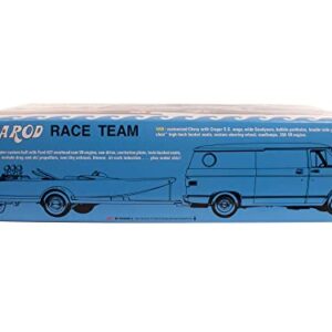 AMT Aqua Rod Race Team 1975 Chevy Van, Race Boat & Trailer 1:25 Scale Model Kit