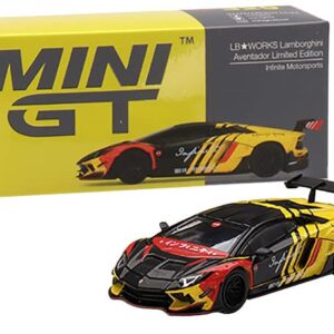 Truescale Miniatures Lambo LB Works Infinite Motorsports Livery Limited Edition to 5400 Pieces Worldwide 1/64 Diecast Model Car by True Scale Miniatures MGT00329