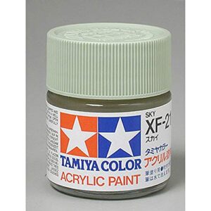 tamiya america, inc acrylic xf21 flat, sky, tam81321