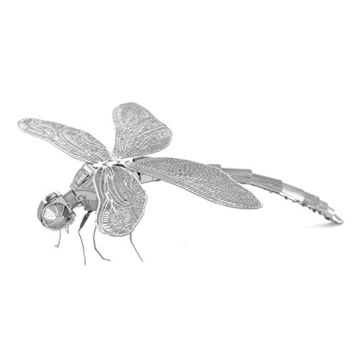 Fascinations Metal Earth Dragonfly 3D Metal Model Kit, silver