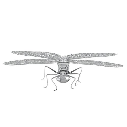 Fascinations Metal Earth Dragonfly 3D Metal Model Kit, silver