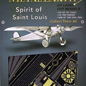 Metal Earth Spirit of Saint Louis Airplane 3D Metal Model Kit Fascinations