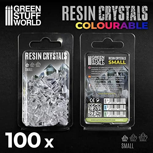 Green Stuff World for Models and Miniatures – Clear Resin Crystals – Small 1677 GSWD-1677 0