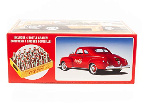 AMT 1941 Plymouth Coupe (Coca-Cola) 2T 1/25 Scale Model Kit (AMT1197M)