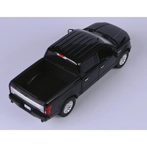 Motor Max 2019 Ford F-150 Limited Crew Cab Pickup Truck, Black 79364BK - 1/27 Scale Diecast Model Toy Car