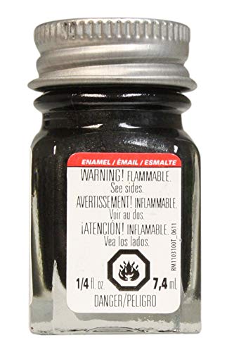 Testor'S 1153tt 1/4 Oz Graphite Gray Metallic Enamel Hobby Paint