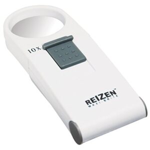 Reizen Maxi-Brite LED Handheld Magnifier - 10X